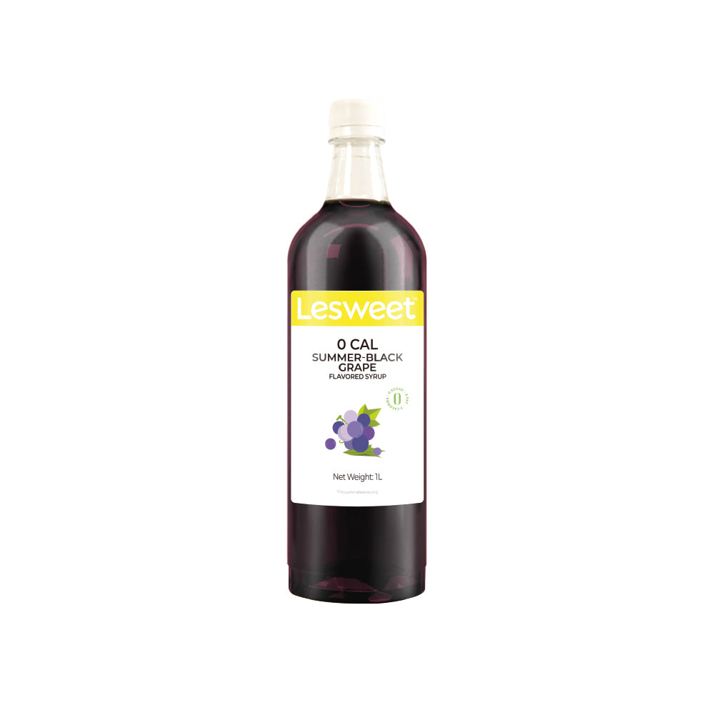 Lesweet 0 Cal Original Summer Black Grape Syrup – K-HUBS