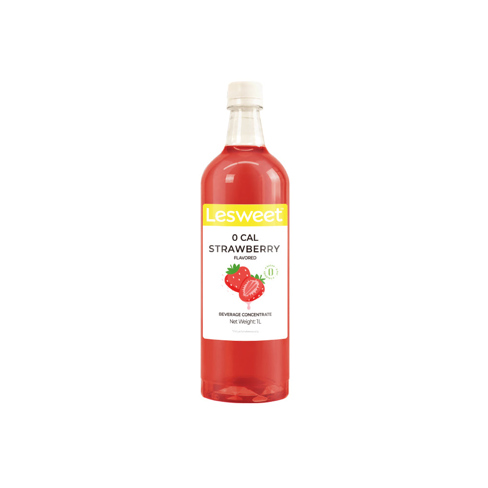 Lesweet 0 Cal Strawberry Syrup – K-HUBS